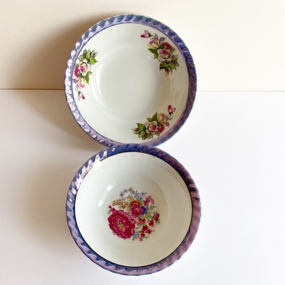 Vintage | Dining | Two Vintage Lusterware Bowls Marked Japan | Poshmark